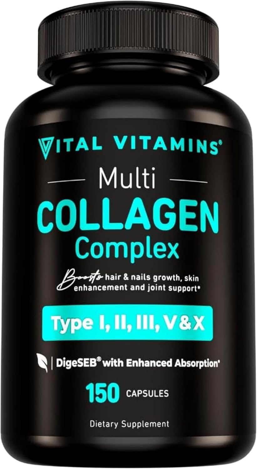 Unlock Youthful Skin and Joint Health: Vital Vitamins Multi Collagen R