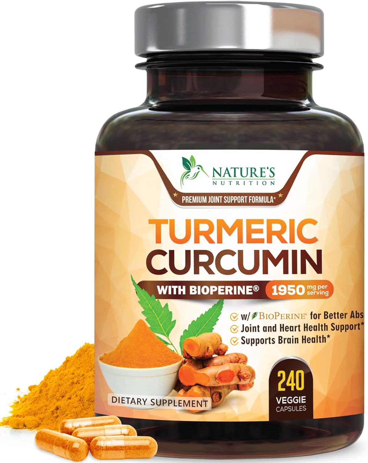 Unlock Natural Joint Relief: Pure Turmeric Curcumin Supplement Review