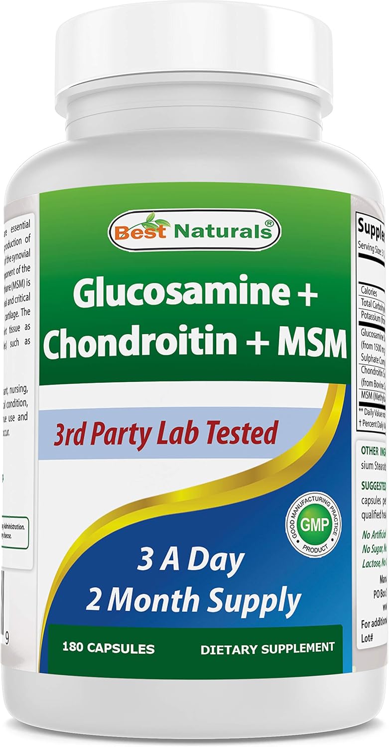 Unlock Joint Mobility: Best Naturals Glucosamine Chondroitin & MSM Rev
